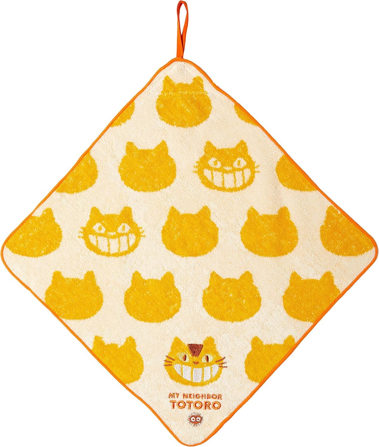 ・サイズ:33×33cm ・生産国:ベトナム社会主義共和国 ・組成:本体:綿100% 刺繍糸:上糸:レーヨン100% 下糸:ポリエステル100% ・仕様:パイルジャカード・刺繍・制菌加工 ・機能:ループ付き、ネーム付き