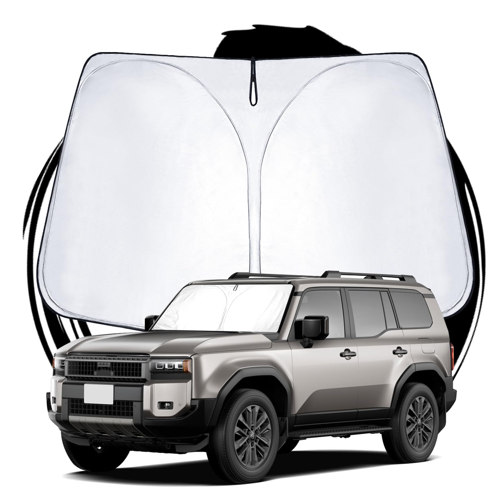 ・適用車種:トヨタ ランドクルーザー250 TRJ250W/GDJ250W型(2024.4~現行) ・構造:4層構造 ・素材:アルミメッキ高品質遮光シート、紫外線防止ナノ反射特化層、吸熱耐燃特化層、ポリウレタンブラック断熱シート、厚手ポリプ...