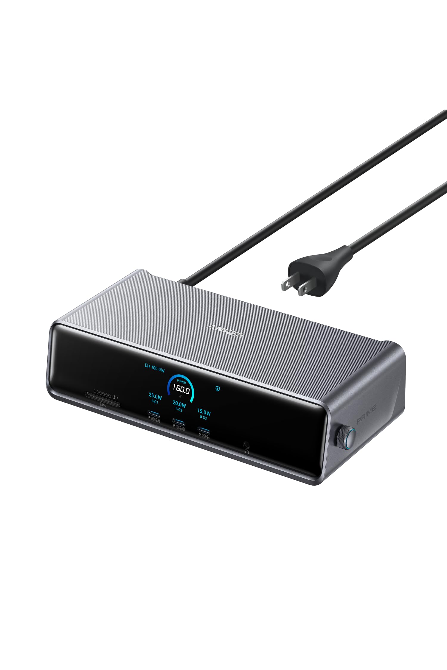 ドッキングステーション (14-in-1, Triple Display, DisplayLink) 最大8K USB PD 最大140W出力対応USB-Cアップストリームポート 3画面同時出力 10Gbps高速データ転送 GaN搭載 AC...