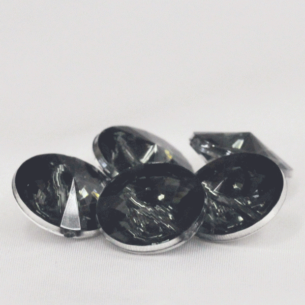 ☆ プラスチックボタン ☆ Plastic Buttonハンドメイド（手作り 手芸 釦の付け替え）などにいかがでしょうか サイズ 11.5mm入数 1個カラー 釦穴形状 裏トンネル穴素材 アクリル染色 不可日本製メール便発送 可 （配達日時...