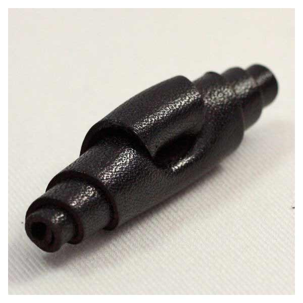 ☆ 本革・レザーボタン ☆ LEATHER BUTTONハンドメイド（手作り 手芸 釦の付け替え）などにいかがでしょうか サイズ 50mm入数 1個カラー 4 茶釦穴形状 裏足付素材 本革染色 不可 日本製 天然素材のため 色・光沢のバラつ...