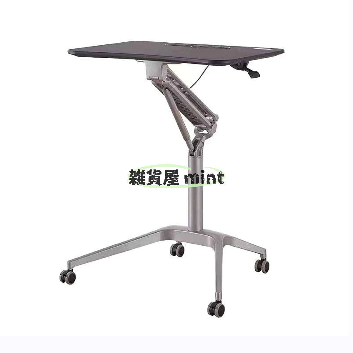 · 【ワンタッチ UP DOWN】耐荷重デスクなので 天板下のレバーを引くだけで簡単に自分の好みの高さに調整できます。力の弱い女性でも座って使ったり立って使ったり簡単に机の高さを調整できます。高さ：76.5cm ~ 106.5cm。身長の低...