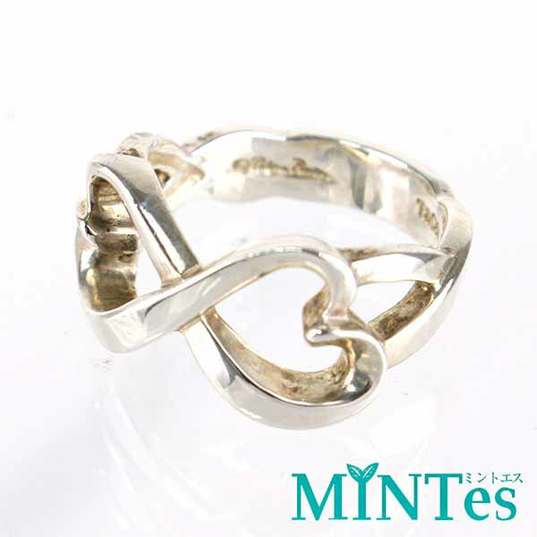 ティファニー ダブルラビング ハート リングが入荷しました。ハートがクロスしているような形がキュートでシルバー素材がシンプルでスタイリッシュです♪年齢問わずにお使い頂けるアイテムです♪ ブランド Tiffany ティファニー商品名ダブルラビ...