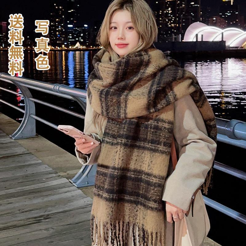 マフラー レディース 秋冬 厚手 メンズ 夫婦 カップル 学生 高校生 通勤 通学寒暖差が大きくなる季節に1枚持っているだけでとっても便利。いつものコーデにプラスするだけで洗練されたおしゃれ感アップ！ふんわり柔らかな高級感があり、保温力が高...