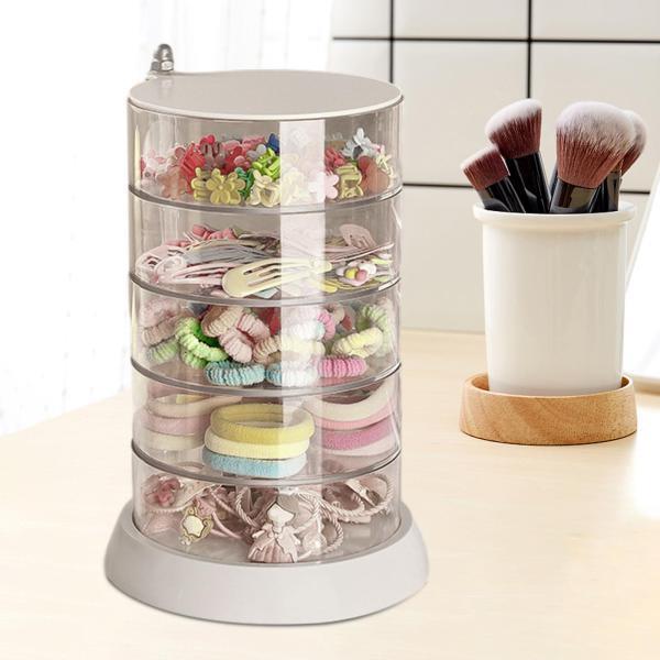 説明:[回転デザイン]: 360度回転可能なジュエリーオーガナイザーボックスは.小さなジュエリーに簡単にアクセスできます.閉じると筒形になり.スペースを節約し.防塵性があり.ジュエリーの光沢をよりよく維持できます.[高品質]: 収納トレイは...