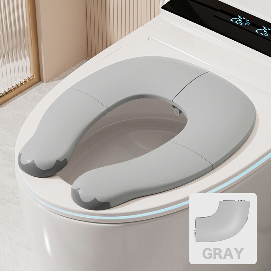 【全国送料無料】 補助便座 折りたたみ トイトレ 携帯 おまる トイレ 男の子 女の子 トイレトレーニング 持ち運び 便座 幼児 外出 かわいい 折りたたみ便座 補助便座 折りたたみ 携帯 新デザイン・ねこちゃん柄の折りたたみ補助便座！コン...