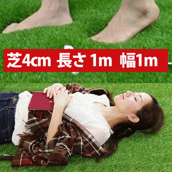 商品名 リアル人工芝1m サイズ（cm/単位） 芝丈4cm・長さ×1m 幅×1m 商品詳細 【材質】 芝：ポリエチレン　　ベース：ポリプロピレン 本物の芝生と見間違うような、リアルなロール状人工芝（人工芝生）です。 カラーも定番の青々茂った...