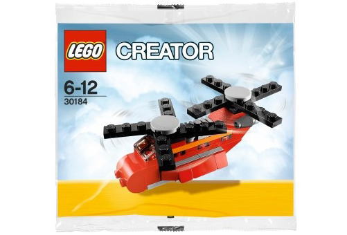 レゴ クリエイター タンデムローターの赤いヘリコプターです。 【LEGO】 30060 リトルヘリコプター 【発売】 2013年 【対象年齢】 6歳以上 【パーツ数】 56ピース 【フィグ数】 0体 【サイズ】 191 x 191 x 20...