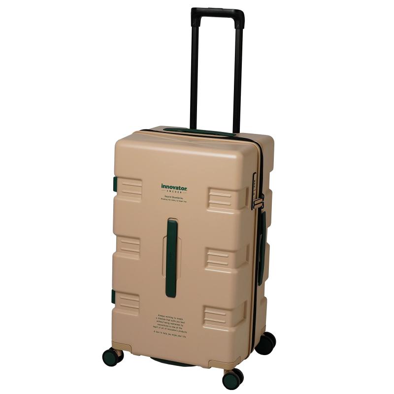 [イノベーター] スーツケース キャリーワゴンサイズ::68cm/W:40cm/D:33cm(141cm)容量: 75L重量:3.7kilograms無料預入受託可能サイズ