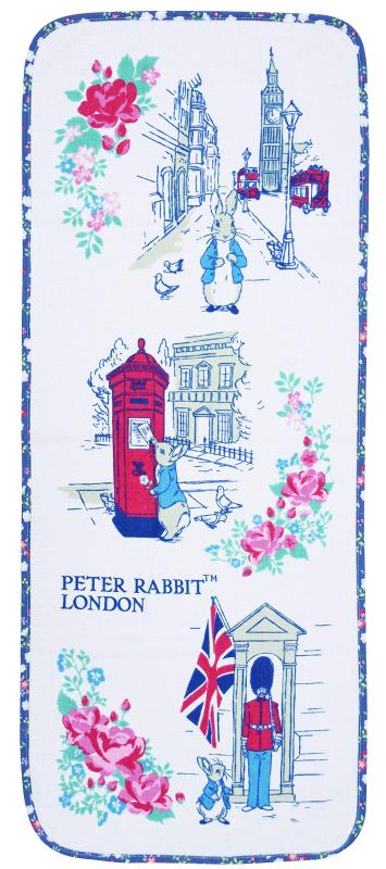 丸眞 フェイスタオル ピーターラビット 34×80cm 綿100% 刺繍入り