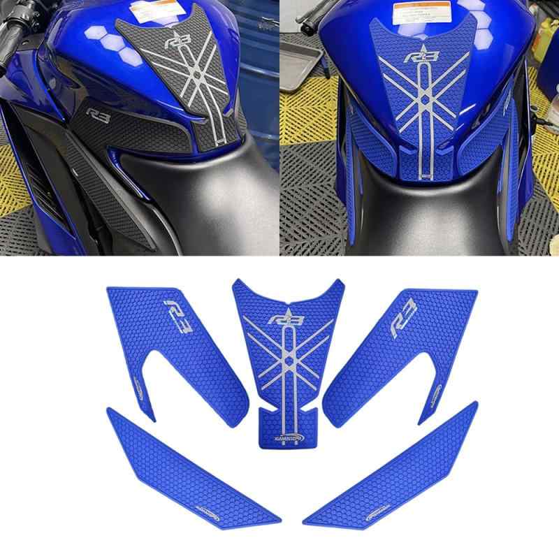 FOR 2023 Y-R3 Y R3 オートバイのタンクパッドプロテクターステッカーデカールガスニーグリップタンクトラクションパッドサイド新モデル…