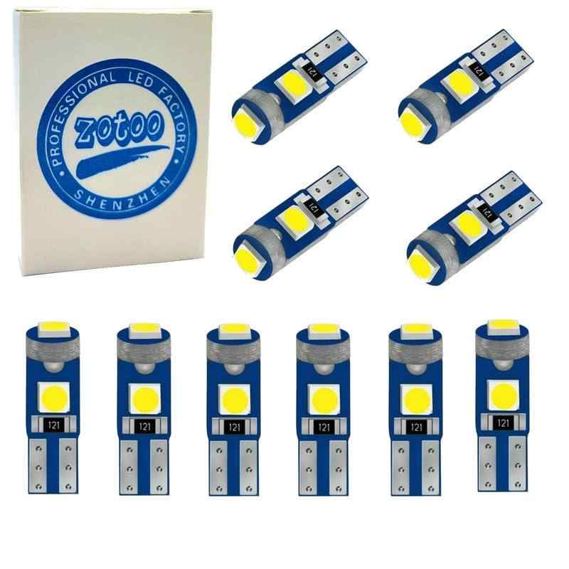 T5 74 73 2723 2721 W3W LED バルブ ゲージ ダッシュボードライト ランプ 12V車用 高輝度 SMD3030チップ メーター球 パネル球 エアコン球 ウェッジ球，ダッシュボード，メーター インパネ エアコンパ商品 ...