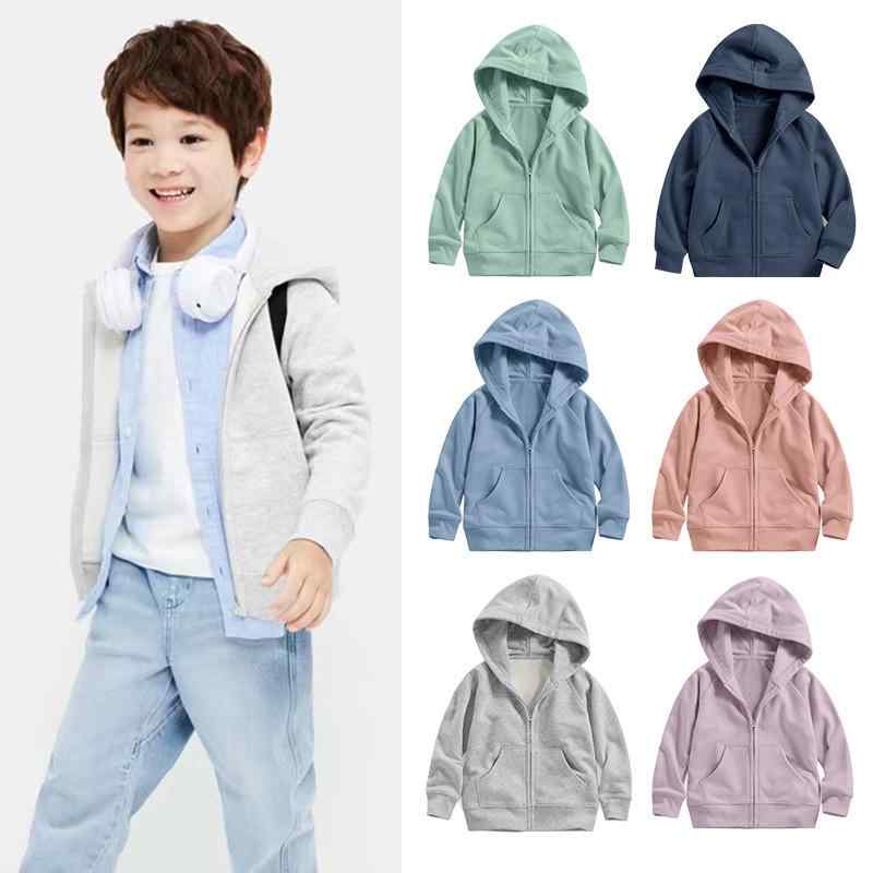 ・性別: ユニセックス・対象年齢: 3～8歳、身長100～140cm・ネックライン: Vネック・スタイル: ジャパニーズスタイル・柄: 無地・厚さ: 普通・生地加工: 柔らか加工・フード: 付き・デザイン要素: カーディガン・袖丈: 長袖・...