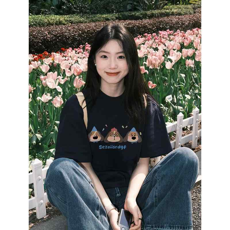 ・カテゴリ: Tシャツ・スタイル: カジュアル・主な素材: 綿95%以上・袖丈: 短袖・柄: 幾何プリント・カラー展開: ネイビー.ホワイト.ブラック・サイズ展開: S.M.L.XL.XXL.XXXL・フィット: ゆったり・着丈: ミドル丈...
