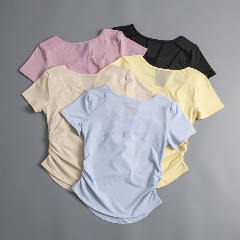 ・カテゴリ: Tシャツ・機能: 透気性・対象性別: 女性・柄: 無地・主な素材: 化繊混紡・主な素材成分: ポリエステル・裏地素材: 化繊混紡・裏地素材成分: スパンデックス・カラー展開: ブラック.ブルー.ピンク.ベージュ.イエロー・サイ...