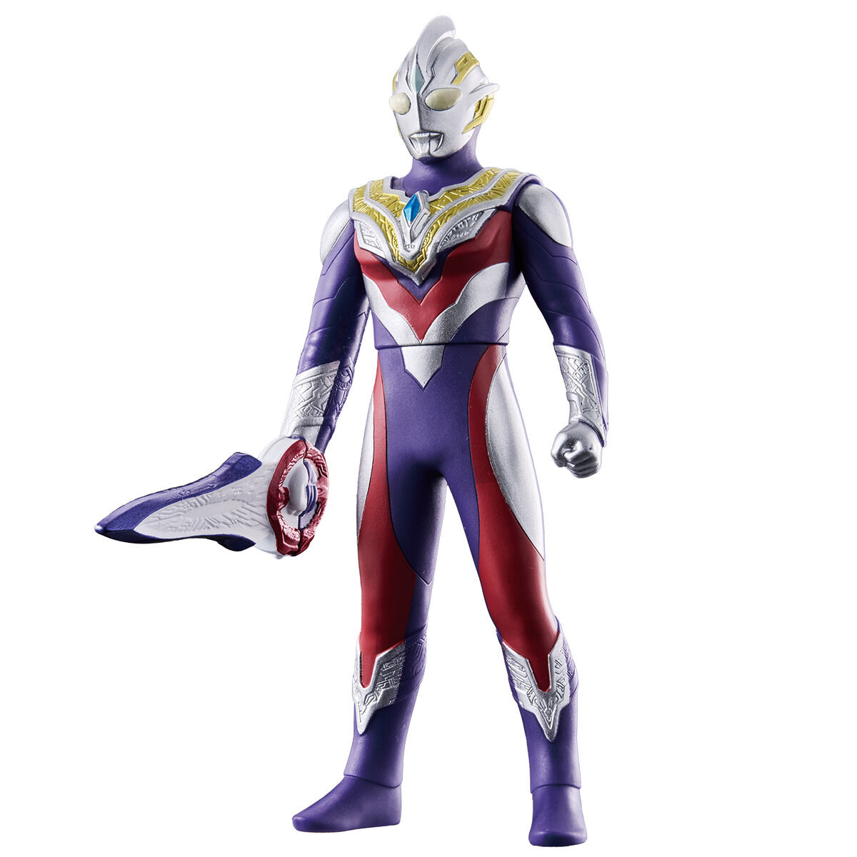 ウルトラマンショップ・ショットM78 ウルトラヒーローシリーズに「ウルトラマントリガー　マルチタイプサークルアームズVer.」が登場！！ サークルアームズを装備した武器を持ったヒーローソフビです。 ■発売日：2026/02/21 ■ウルトラ...