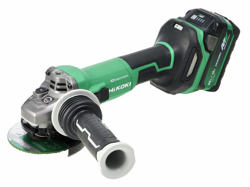 ◆標準付属品付 ◆100mmレジノイドフレキシブルトイシ、ボウシンサイドハンドル、ツールレスホイルガード、ホイルナット、スパナ、デンチカバー