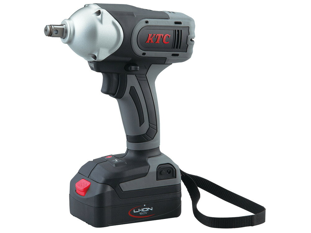※ お届けはタイトル記載の品番・数量のみとなります。 KTC(京都機械工具) [JTAE411A] 12.7sq.コードレストルクリミットインパクトレンチセット ●ボルト・ナットの締緩作業 ●取回しのいいコンパクトなボディ。 ●締め過ぎを防...