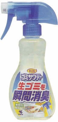 商品説明 「ゴミサワデー消臭スプレー230ml」は、天然果実アセロラから抽出した消臭成分配合の、消臭スプレーです。生ゴミのイヤなニオイを、素早くもとから消臭します。約280回スプレーできます。 ご使用方法 1．スプレー先端部を「出」に合わせ...