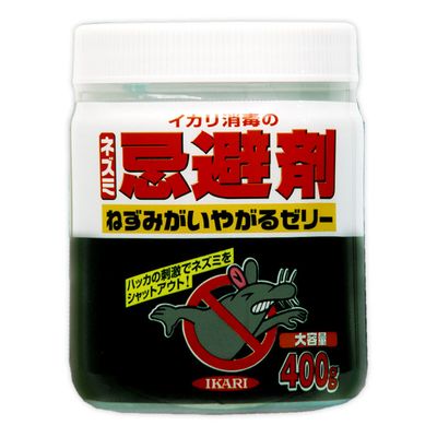 商品説明 ○ハーブの香りとワサビの刺激でネズミの侵入を防ぎます。 ○天井裏、床下、ネズミの通路、侵入口、被害箇所に設置するだけで効果があります。 ○効果は約2ヶ月間持続します。 ○主成分は天然香料及び食品添加物を使用していますので、安全性が...