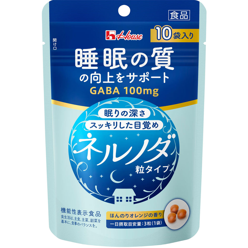 商品説明 睡眠の質の向上をサポート GABA 100mg 眠りの深さ スッキリした目覚め ほんのりオレンジの香り ＜届出表示＞ 本品にはGABAが含まれます。GABAは睡眠の質（眠りの深さ、すっきりとした目覚め）の向上に役立つ機能や、仕事や...