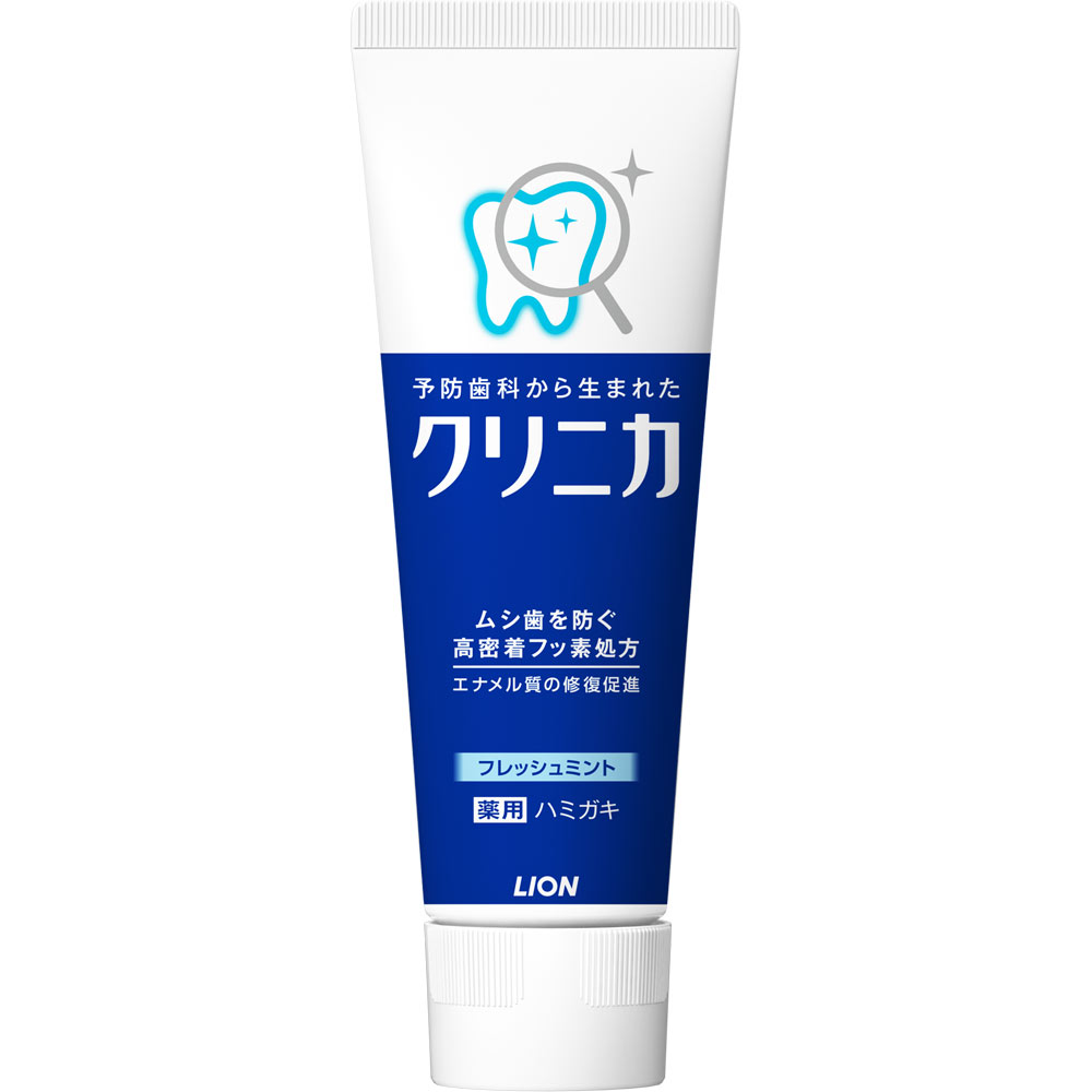 特徴 予防歯科から生まれた ムシ歯を防ぐ高密着フッ素処方 ○フッ素がとどまる高密着フッ素処方★ エナメル質の修復※を促進し、ムシ歯の発生と進行を防ぐ。 ※再石灰化 ★【フッ素＋コーティング剤】配合 ■歯垢を落としやすくする「歯垢分散成分＊1...