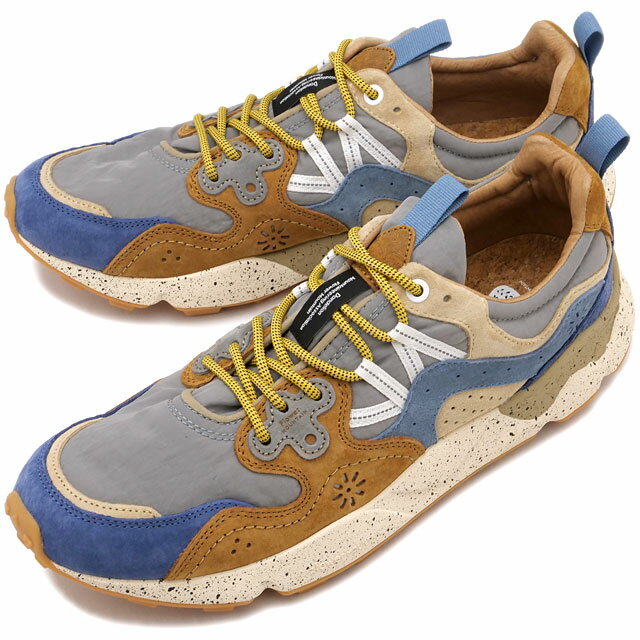 [ ブランド ] フラワーマウンテン　Flower MOUNTAIN [ ジャンル ] スニーカー [ 素　 材 ] アッパー：ナイロン／ピッグスエード Flower MOUNTAINの原点と言えるモデル「YAMANO」を再デザイン フラワ...