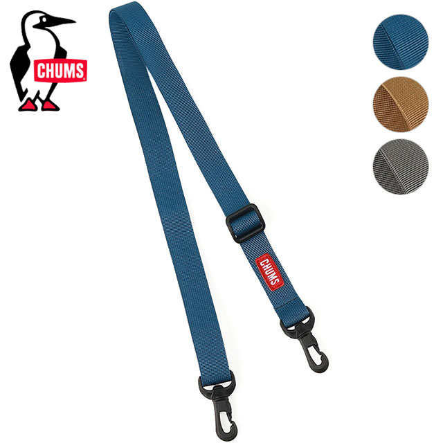 [ ブランド ] チャムス　CHUMS [ ジャンル ] ショルダーストラップ／バッグアクセサリー [ 素　 材 ] Nylon 100％ [ サイズ ] 幅：2.5cm／長さ：約70（最小）〜130（最長）cm ※カタログ表記サイズの為、...