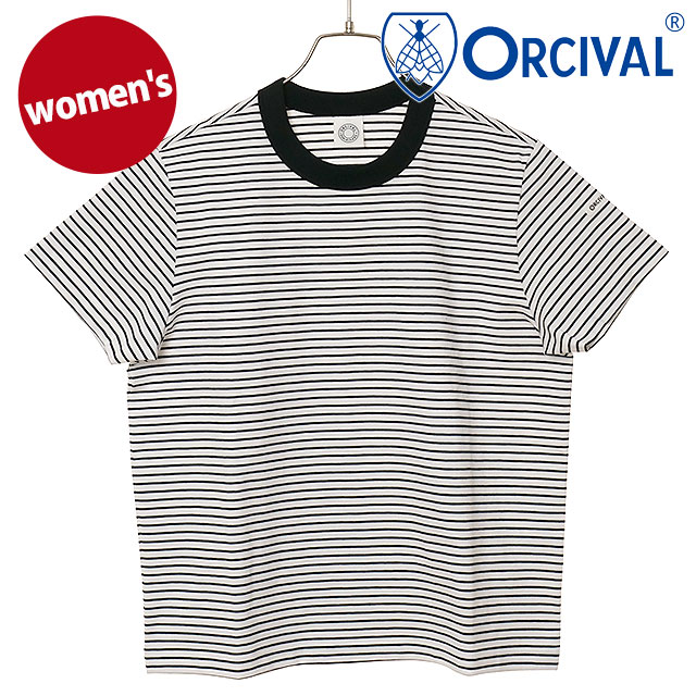 [ ブランド ] オーシバル　ORCIVAL [ ジャンル ] Tシャツ／カットソー [ 素　 材 ] コットン95％／ポリウレタン5％ [ サイズ ] 着丈×身幅×肩幅×袖丈（cm） 2（L）サイズ：54×48×37×17 ※当店にて採寸...