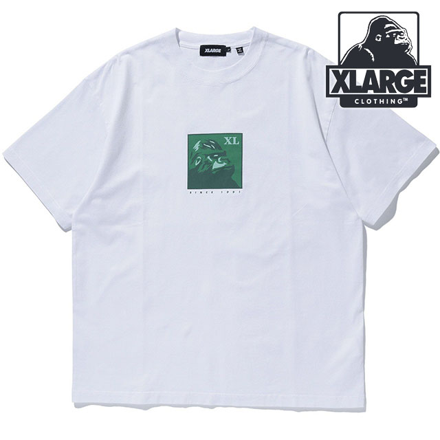 [ ブランド ] エクストララージ　XLARGE [ ジャンル ] Tシャツ／半袖 [ 素　 材 ] 綿100％ [ サイズ ] 着丈×身幅×肩幅×袖丈（cm） Mサイズ：68×53×50×20.5 Lサイズ：70×57×54×22 XLサ...