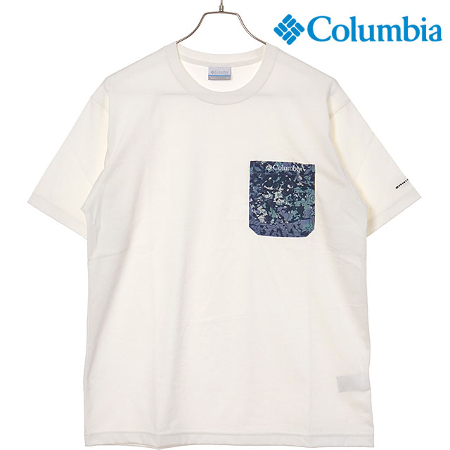 [ ブランド ] コロンビア 　Columbia [ ジャンル ] Tシャツ／半袖 [ 素　 材 ] TCジャージ（ポリエステル60％／綿40％） [ 原産国 ] カンボジア [ サイズ ] 着丈×身幅×肩幅×ゆき丈（cm） Mサイズ：68...