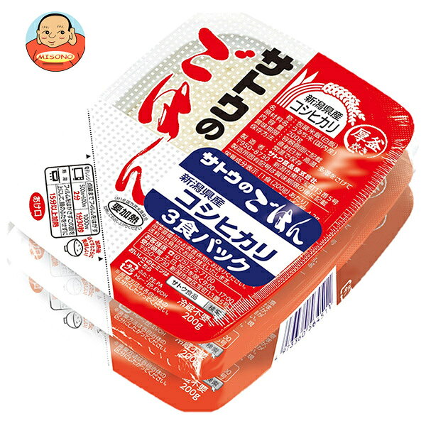 JANコード:4973360564511 原材料 新潟県産コシヒカリ 栄養成分 (100gあたり)エネルギー151kcal、たんぱく質2.1g 炭水化物34.7g、ナトリウム1mg、水分62.7g、脂質0.4g、灰分0.1g、食塩0.01g...
