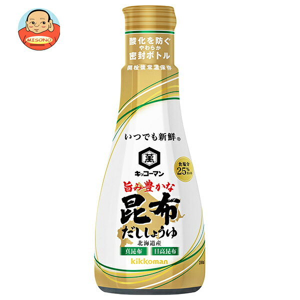 JANコード:4901515365690 原材料 しょうゆ(大豆・小麦を含む)、食塩、砂糖、ぶどう糖果糖液糖、昆布(日高昆布70％、真昆布30％)/調味料(アミノ酸等)、アルコール、酸味料、甘味料(ステビア)、ビタミンB1 栄養成分 (大さ...