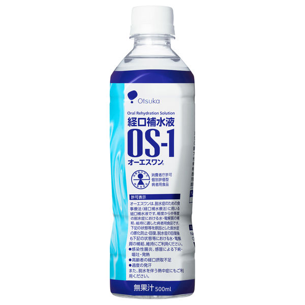 大塚製薬の「オーエスワン」は、軽度から中等度の脱水症状における体液バランスの調整をサポートする経口補水液です。500mLのペットボトルで販売されており、電解質と炭水化物をバランスよく含んでいます。アップル風味のさっぱりした味わいで、夏場や体...