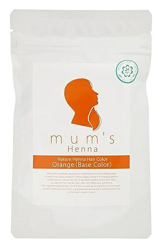 「Mum’s ヘナオレンジ」は、自然由来の成分を使用したヘナ染料で、明るいオレンジ色の仕上がりが特徴です。簡単に使える粉末状で、約100gのパッケージに入っており、必要な分だけを取り出して使用できます。30分程度の染色時間で、その結果を楽し...