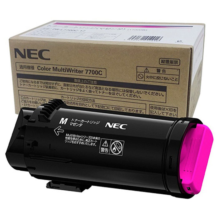 商品名 PR-L7700C-17 大容量トナーカートリッジ マゼンタ 種別 純正品 対応機種 Color MultiWriter 7700C カラーマルチライター 7700C PR-L7700C 印字枚数 A4/5% 約11,000枚★☆★...