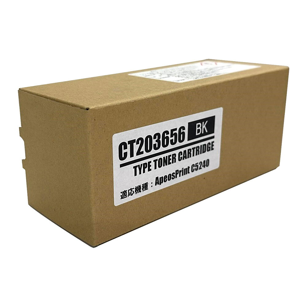 商品名 CT203656 大容量トナーカートリッジ ブラック 種別 汎用品 (ノーブランド品) 対応機種 ApeosPrint C5240 印字枚数 A4/5％ 約16,000枚★☆★ 関 連 商 品 ★☆★　※購入前に対応機種をご確認くだ...