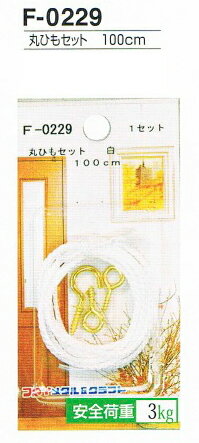 丸ひもセット 100cm 5パック 安全荷重：3kg メール便,対応商品です　