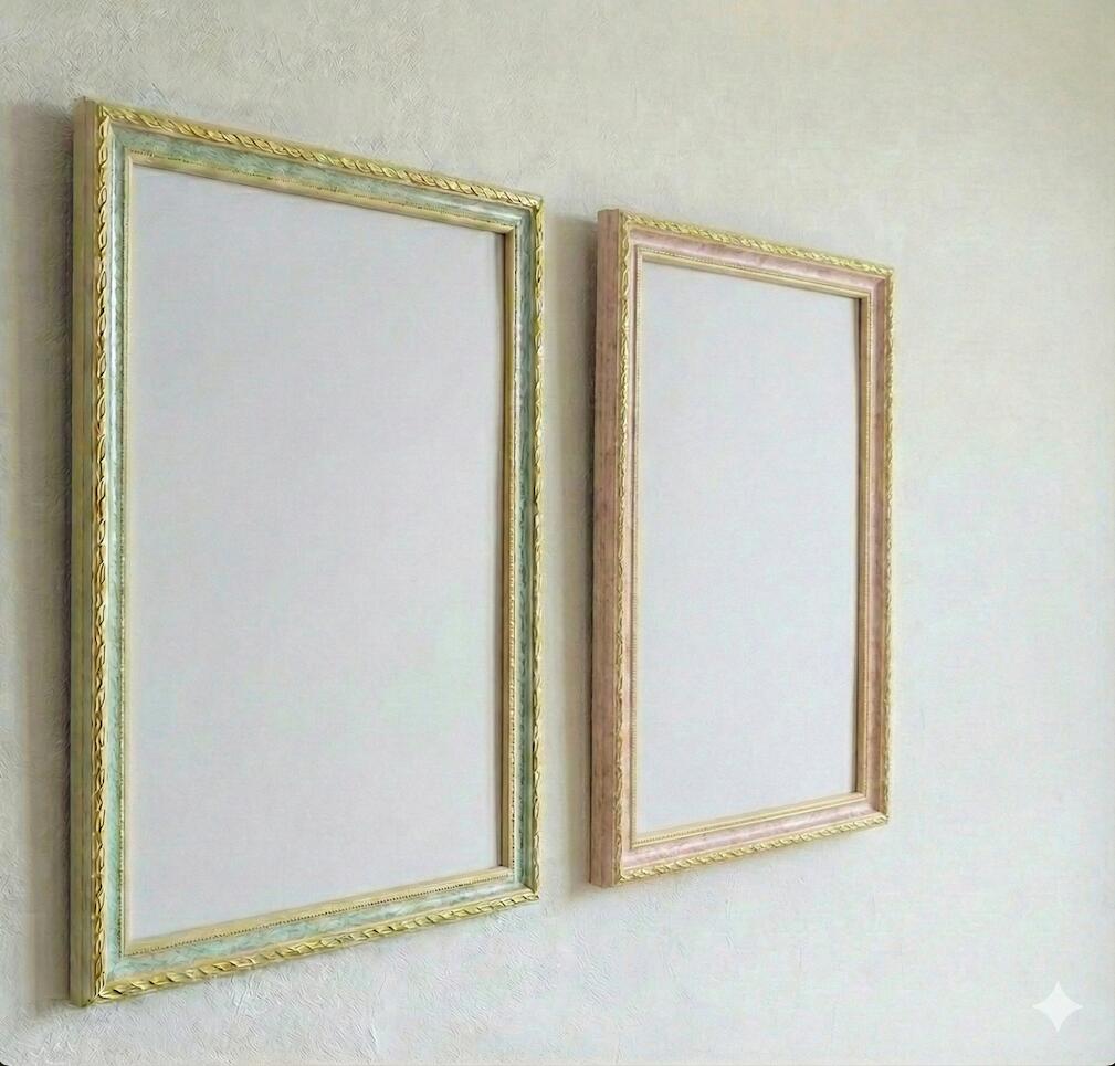 仕様 グリーン.ピンク ガラス 箱付き サイズA3(420mmX297mm) メーカー　大額株式会社 送料について 額縁はメーカ出荷が別なため、 ピクチャーレールや金具との出荷はできません、 別々の送料で御願いいたします、 送料は通常料金で...