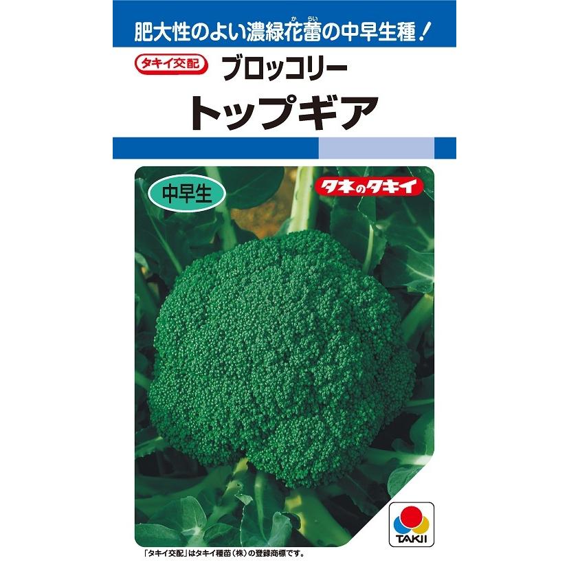 肥大性良くコンパクト メーカー：タキイ種苗 【特性】 ○草姿は中立性。草丈がコンパクトで作業性が良いです。 ○花蕾は濃緑色のドーム形で、しまりと肥大良好です。 ○適応性の幅が広く、春まき栽培でも作りやすいです。 【適作型】 冷涼地： 　3月...