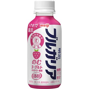 特定保健用食品で飲み切りサイズののむヨーグルトです