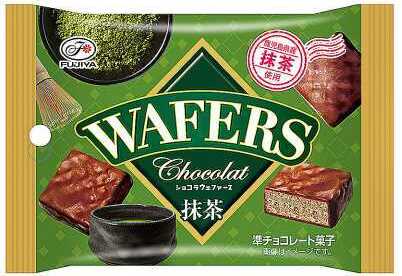 鹿児島県産抹茶を使用したクリームをウェファースでサンドし、さらになめらかなチョコレートでコーティングした、ウェファースです。