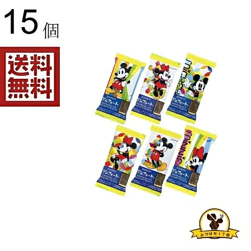 ディズニーキャラクターをあしらったチョコレートと小麦全粒粉入りのビスケ ットを組み合わせました。