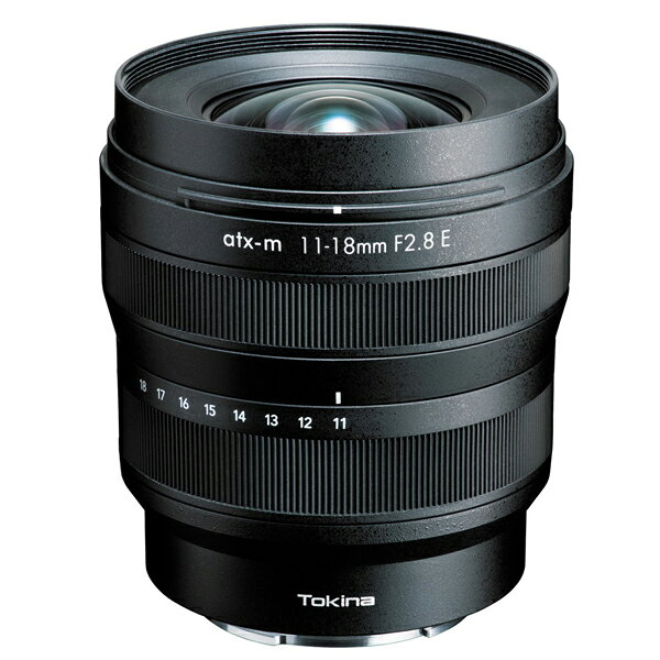 ■F2.8通しの大口径で、超広角～広角域を幅広くカバー 11-18mmは、16.5mm～27mm(35mm判換算)の画角域をF2.8でカバーするため、 単焦点レンズ約4本分の活用範囲があります。開放F値F2.8クラスの標準ズームとの併用にも...