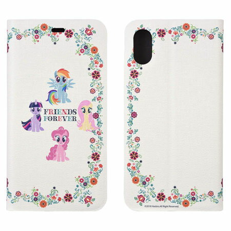MY LITTLE PONY iPhone X/XS (5.8インチ) ケース フリップカバー FRIENDS FOREVER mlp-23a グルマンディーズ 全品送料無料 ミックス楽天市場店が全品送料負担致します！！ MY LITTLE...