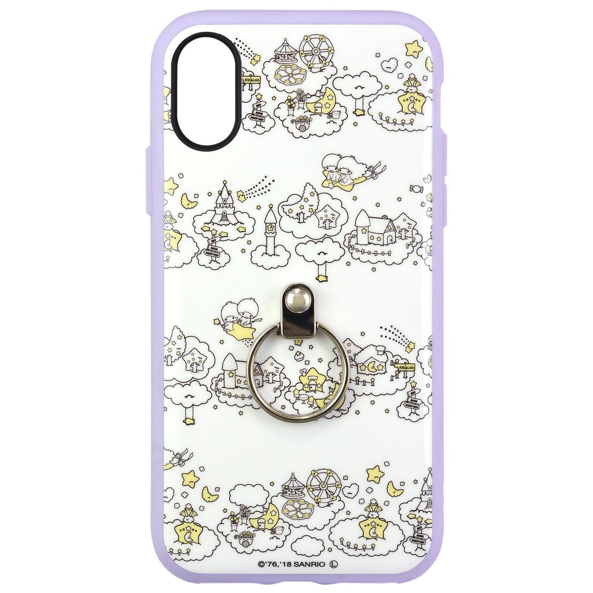 キキ&ララ IIIIfi+(R)(イーフィット) リング iPhoneX/XS (5.8インチ) 対応ケース キキ&ララ san-795ts グルマンディーズ 全品送料無料 ミックス楽天市場店が全品送料負担致します！！ サンリオキャラクター...