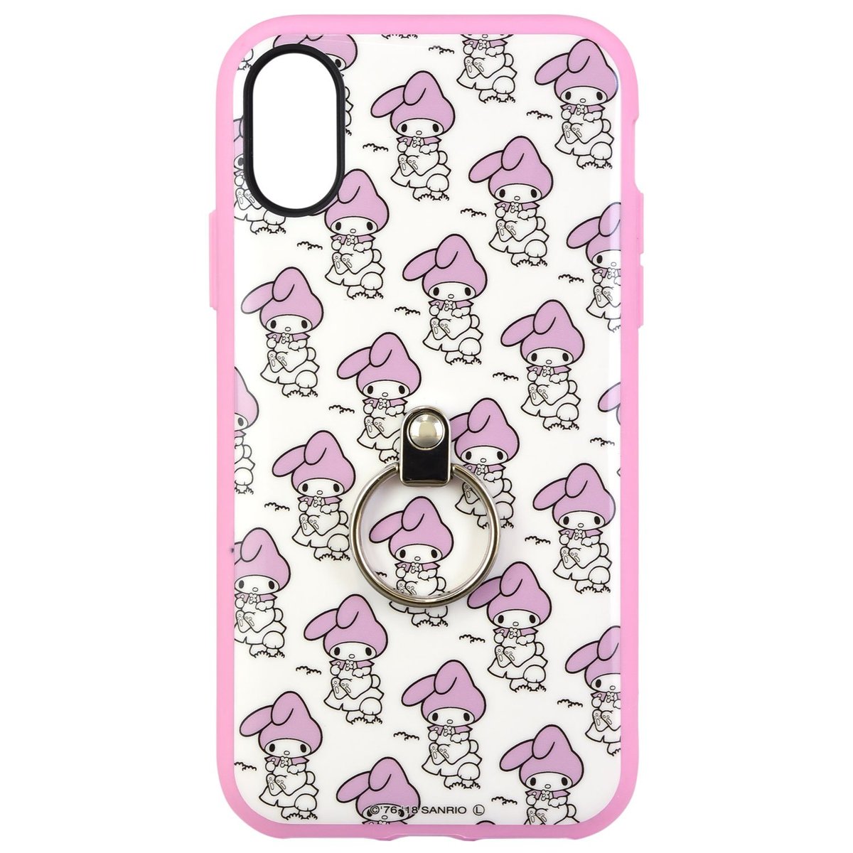 マイメロディ IIIIfi+(R)(イーフィット) リング iPhoneX/XS(5.8インチ) 対応ケース マイメロディ san-795mm グルマンディーズ 全品送料無料 ミックス楽天市場店が全品送料負担致します！！ サンリオキャラクタ...