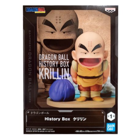 ドラゴンボール History Box クリリン・クリリン 単品 サイズ：約10cm（台座含む） 状態：国内正規品・未開封メーカー：バンプレスト※商品パッケージにダメージがある場合がございます。予めご了承ください。 ※大事に保管しております...