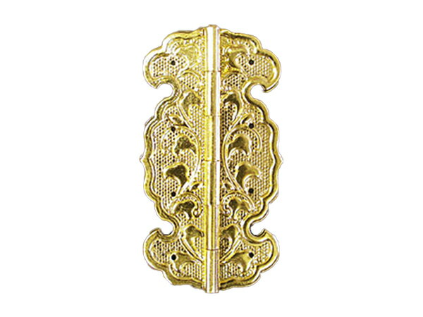 2.5寸　（約）長75mm×巾39mmお勧め釘サイズ5分用　釘穴8個天地長　1枚、本金鍍金※釘はついておりません、別途お求め下さい。