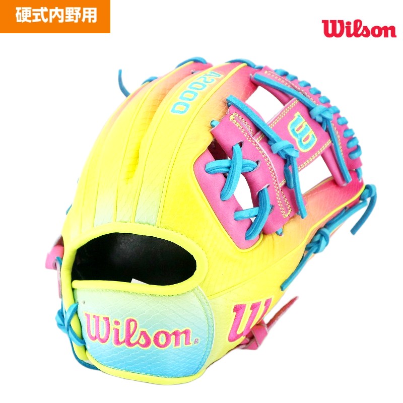 状態・・・・・新品 メーカー・・・WILSON ウィルソン ポジション・・内野用 革皮・・・・・プロストックステアレザー サイズ・・・・11.5　インチ (グローブの人差し指先端から土手先まで約29.21cm) カラー・・・・写真参考 ※グ...
